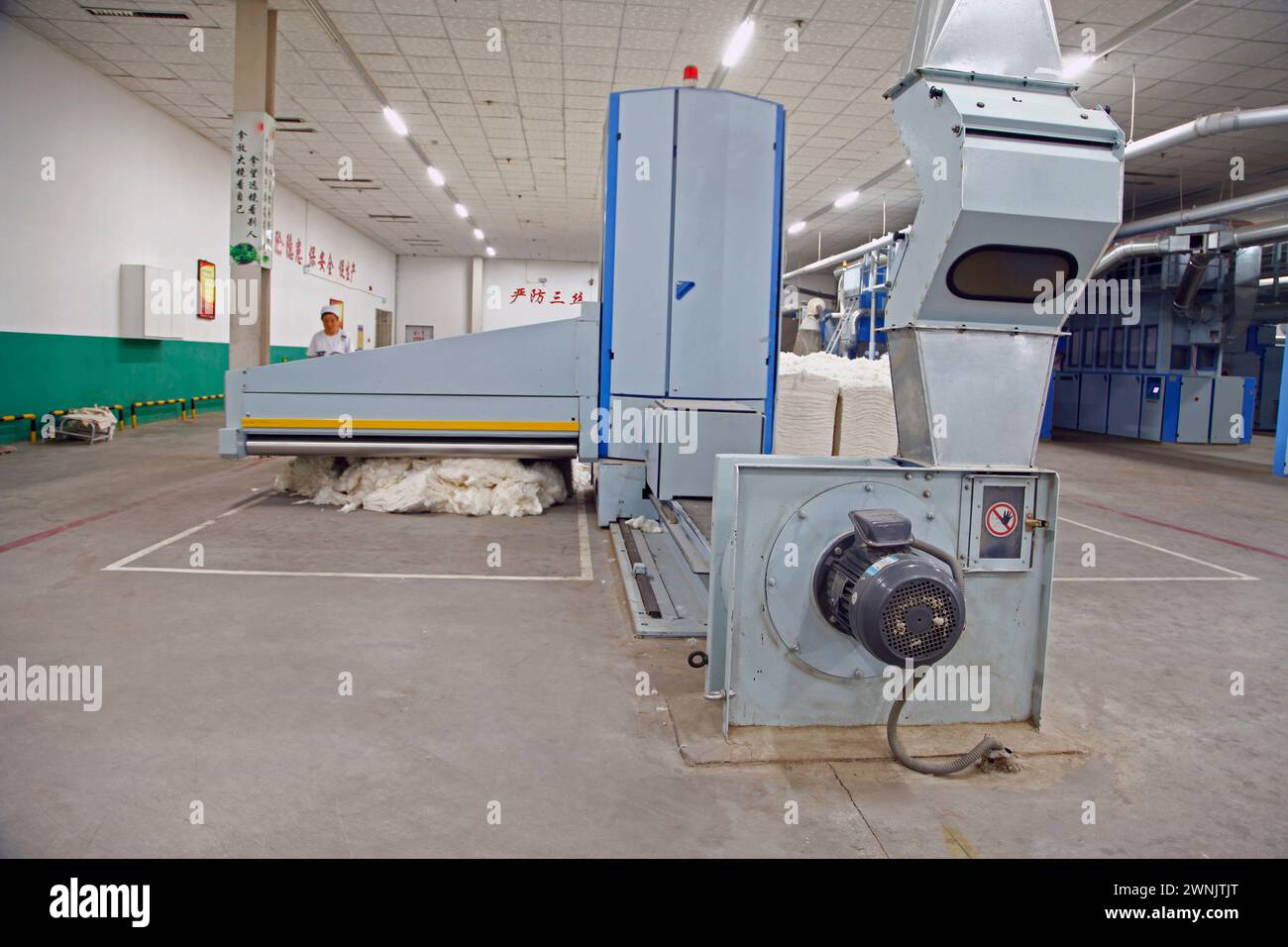 Textile mill equipment hi-res stock photography and images - Alamy