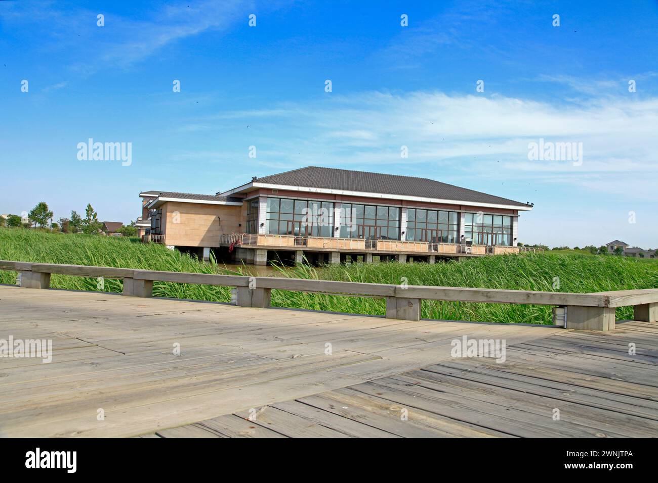 The beautiful villas Stock Photo - Alamy