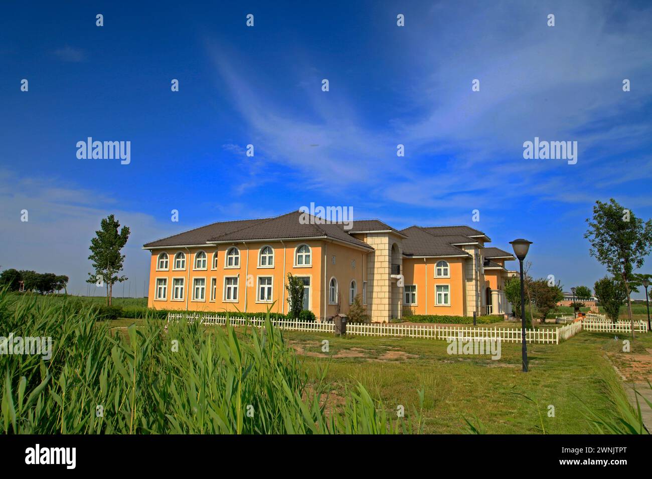 The beautiful villas Stock Photo - Alamy