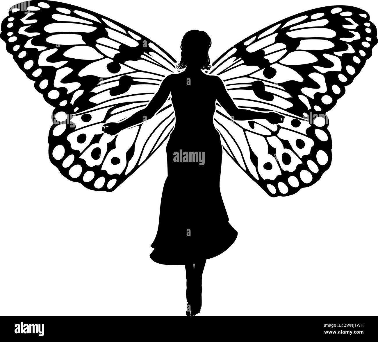 Beautiful butterfly wings in Cut Out Stock Images & Pictures - Alamy