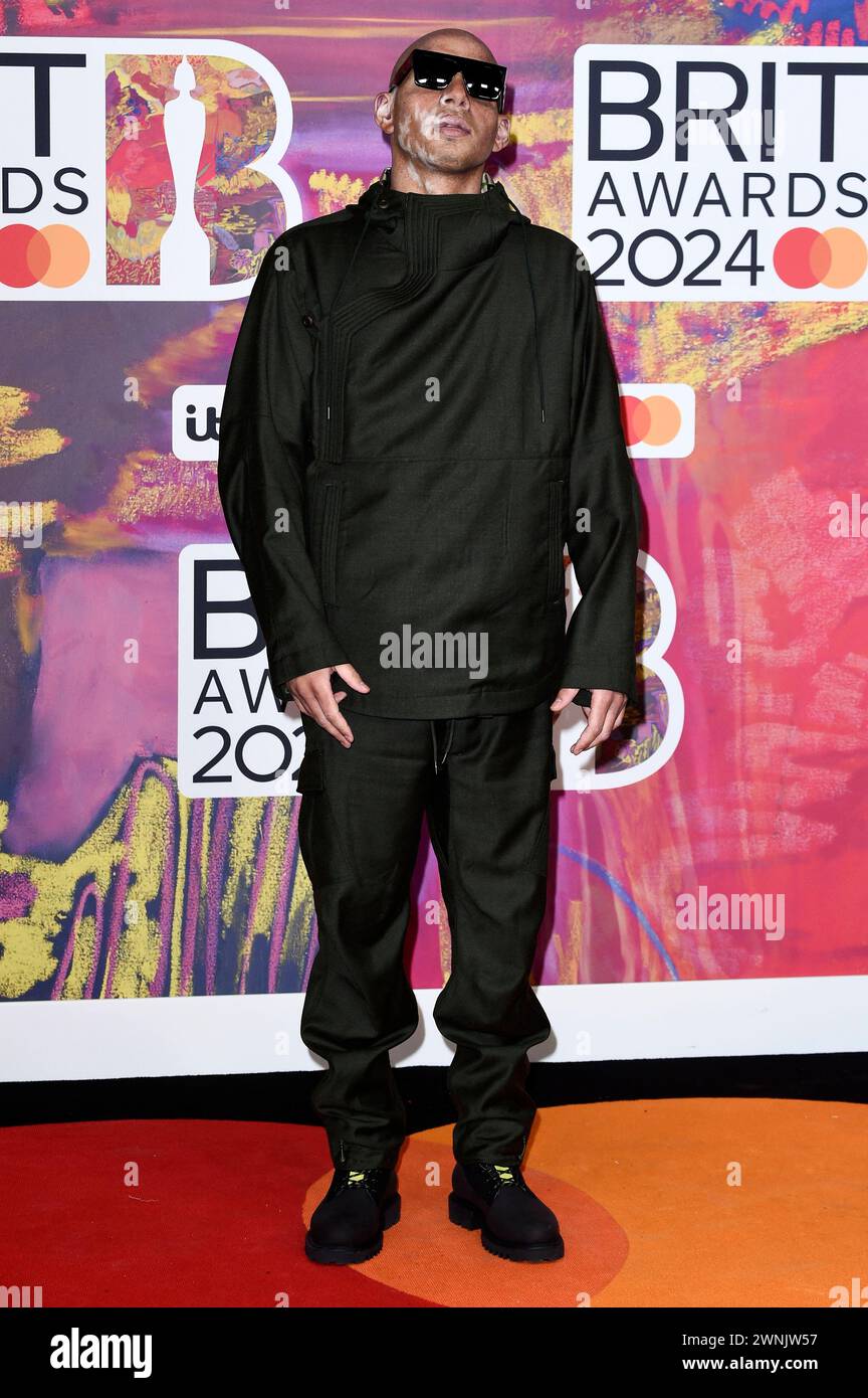 Casisdead bei der Verleihung der 44. BRIT Awards 2023 in der O2 Arena ...