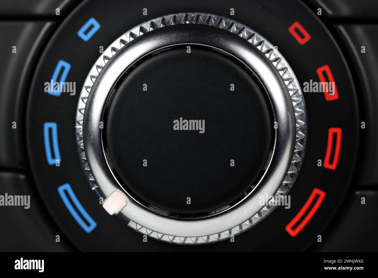 temperature control switch inside a car - cold Stock Photo - Alamy