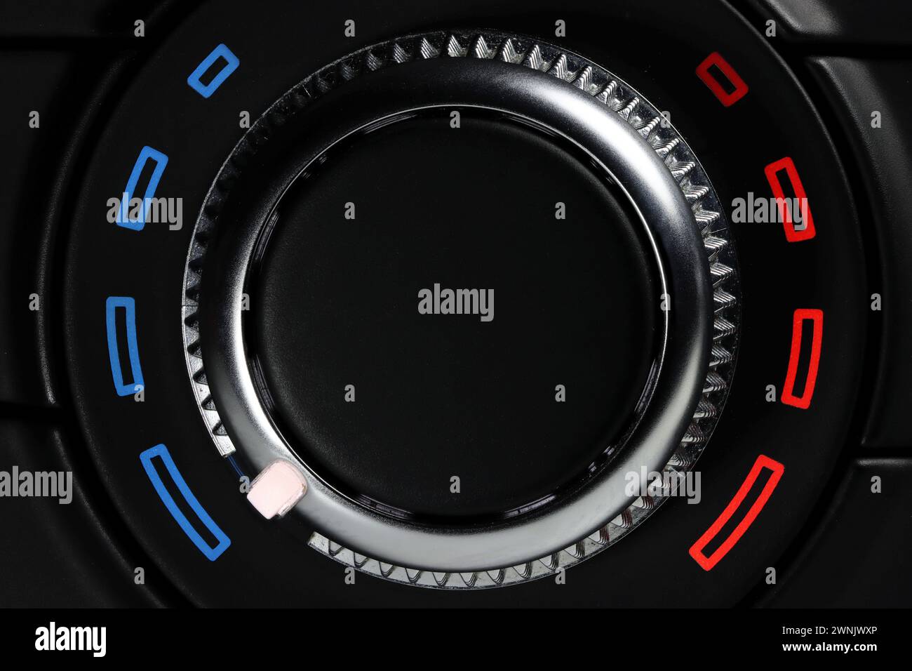 temperature control switch inside a car - cold Stock Photo - Alamy