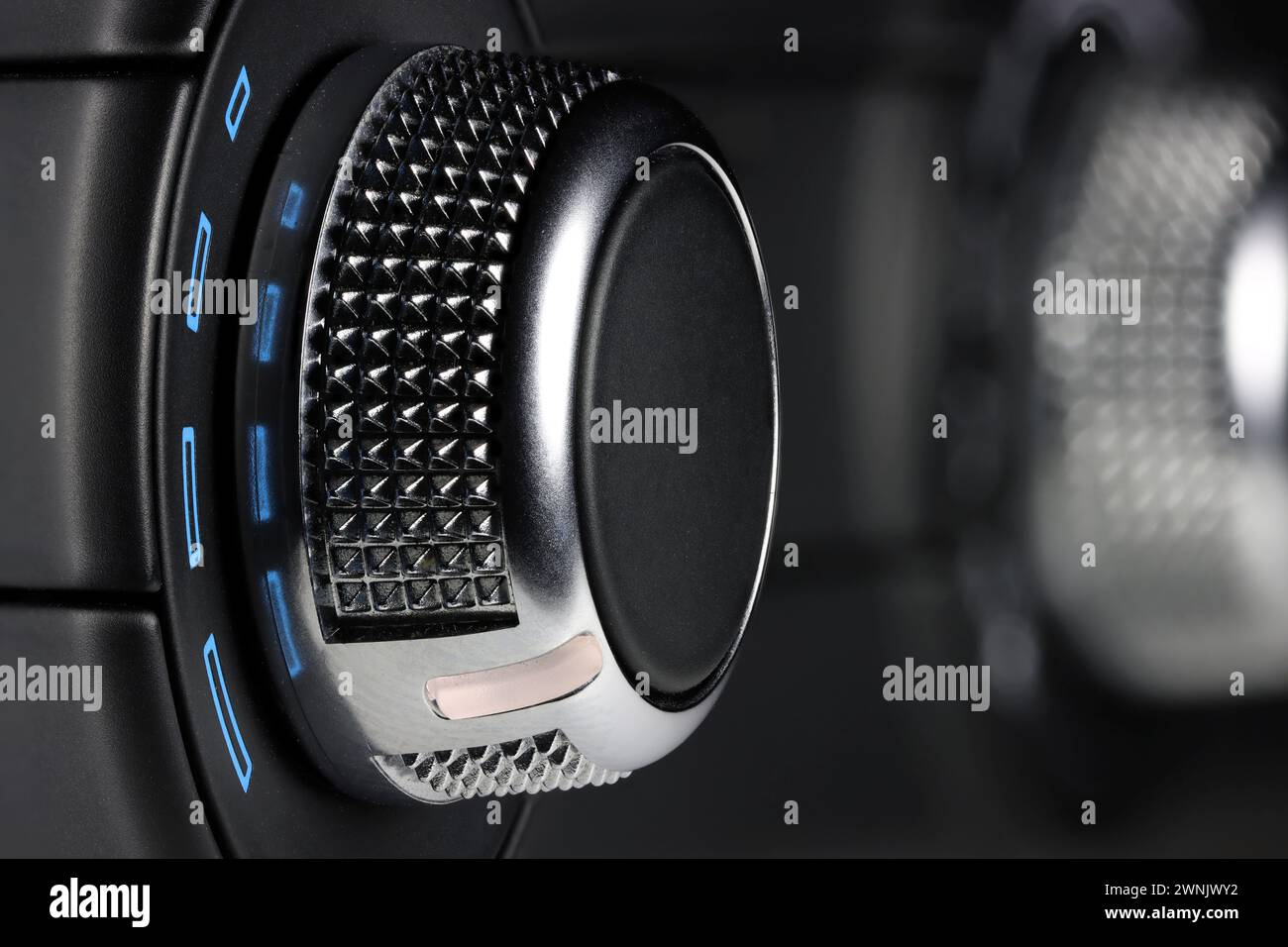 temperature control switch inside a car - cold Stock Photo - Alamy