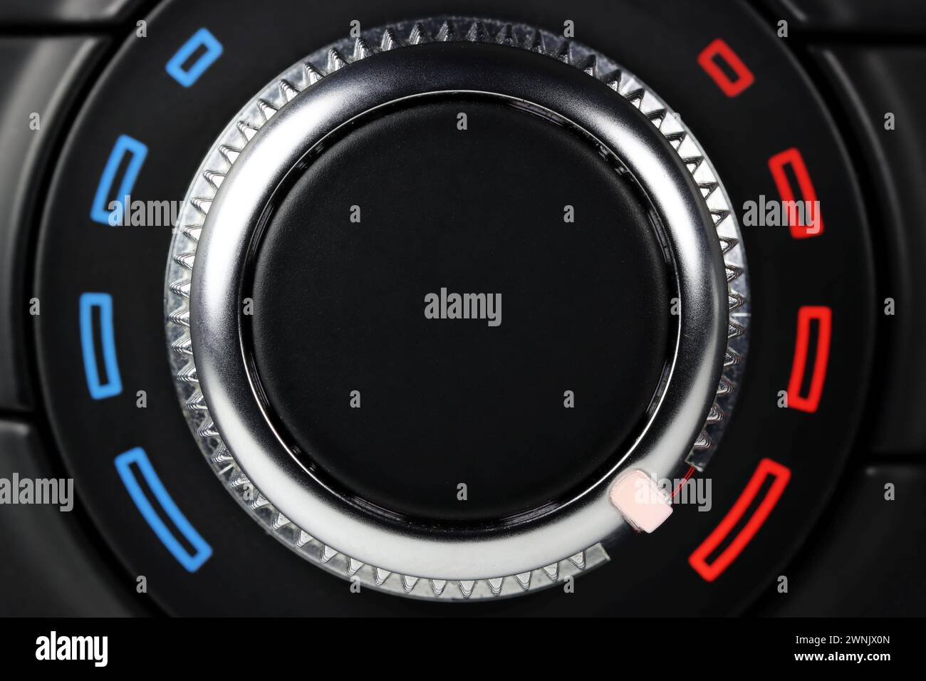 temperature control switch inside a car - warm Stock Photo - Alamy