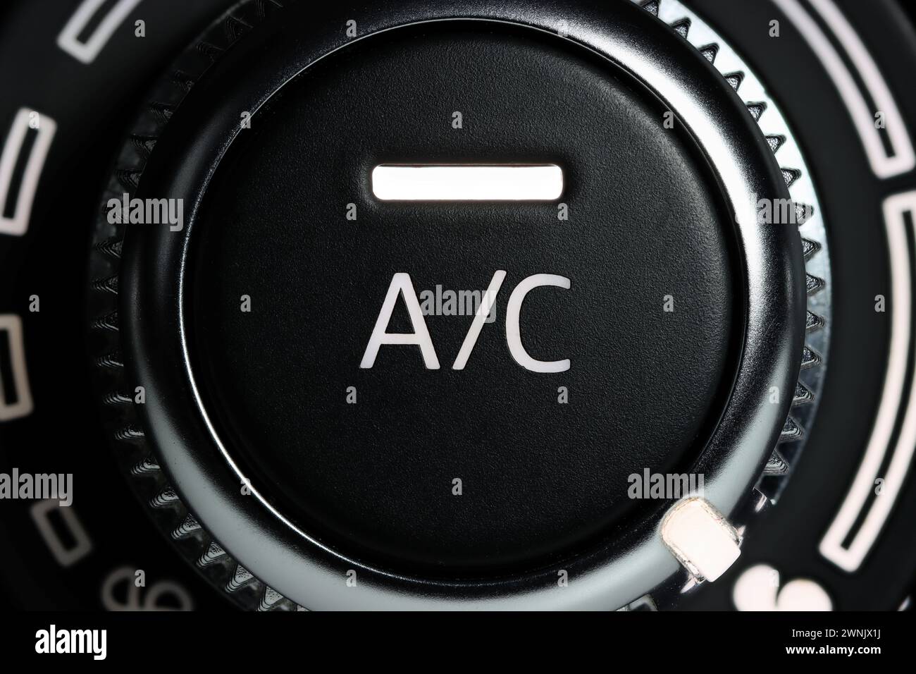 air condition control switch inside a car Stock Photo - Alamy