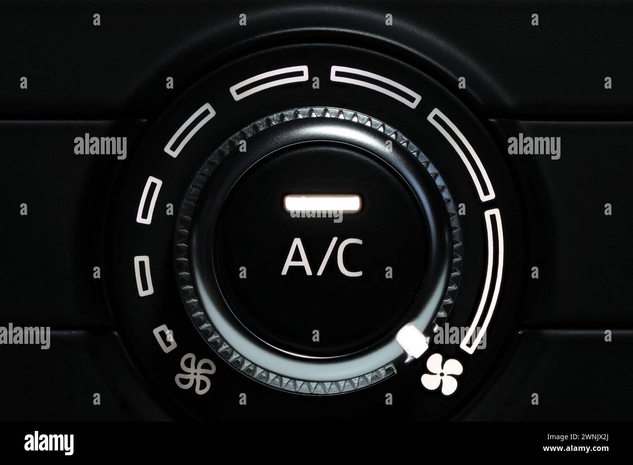 air condition control switch inside a car Stock Photo - Alamy
