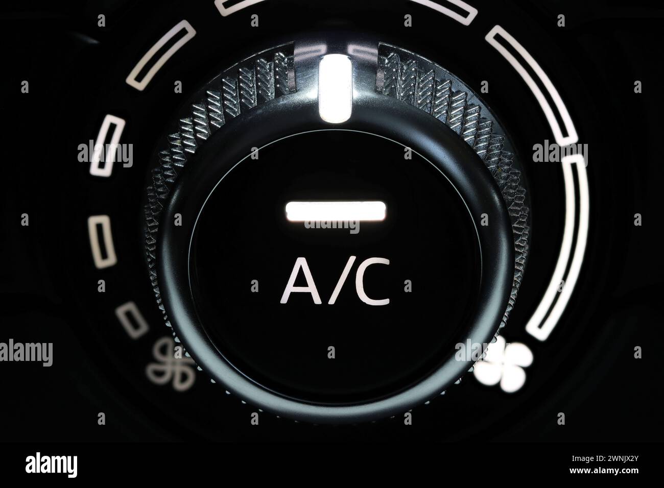 air condition control switch inside a car Stock Photo - Alamy
