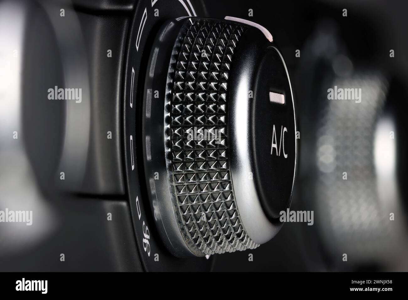 air condition control switch inside a car Stock Photo - Alamy