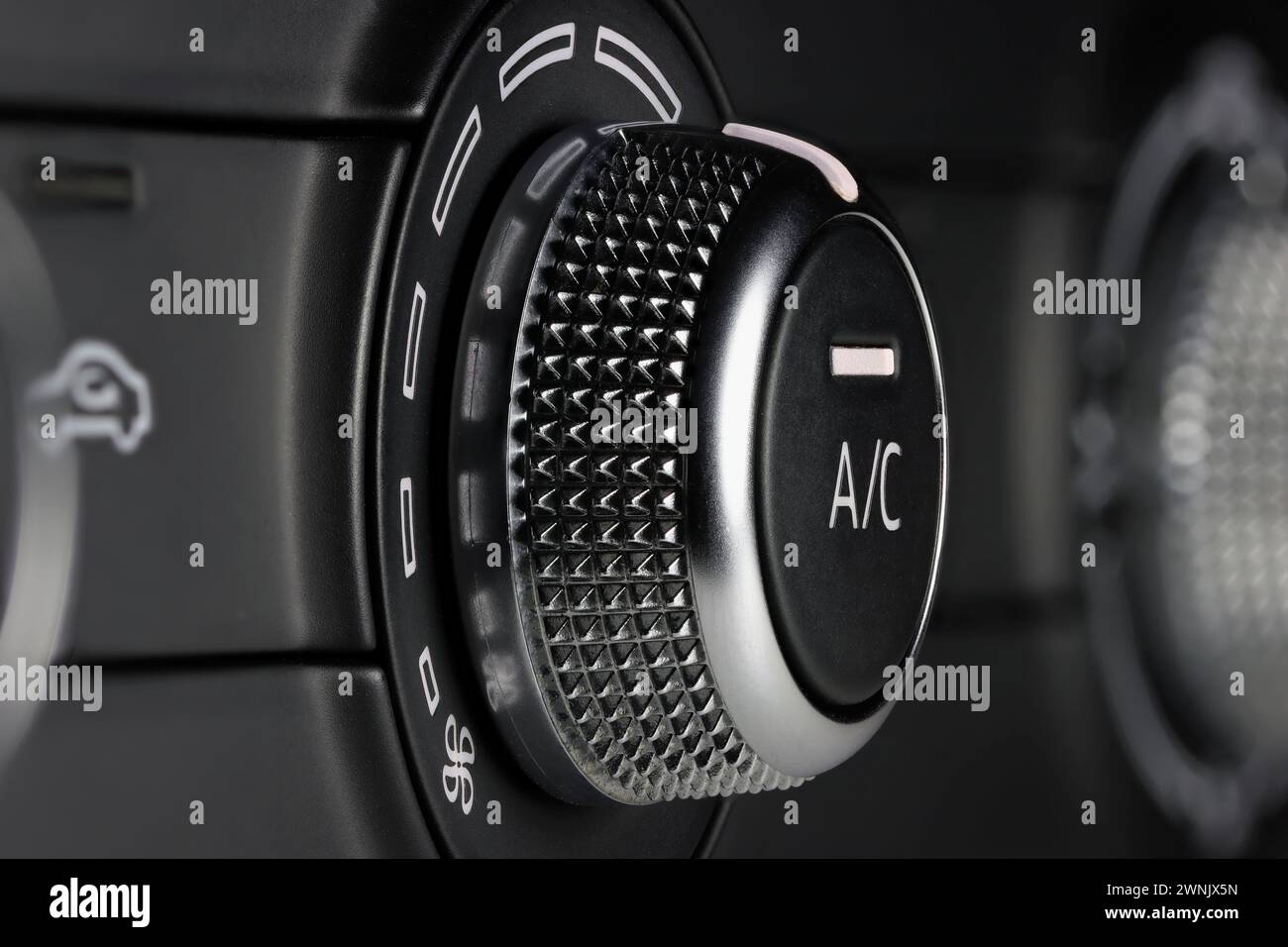 air condition control switch inside a car Stock Photo - Alamy