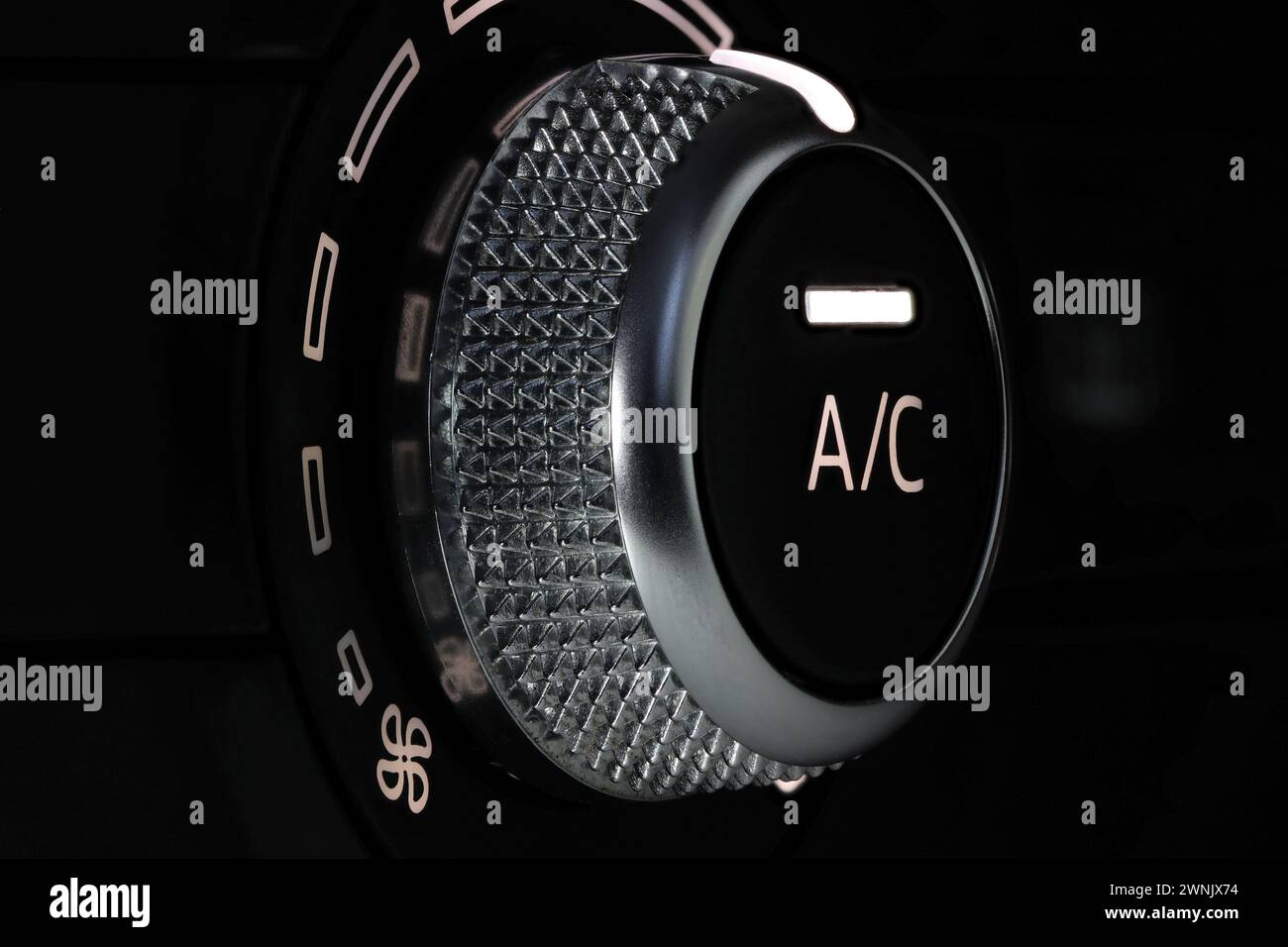 air condition control switch inside a car Stock Photo - Alamy