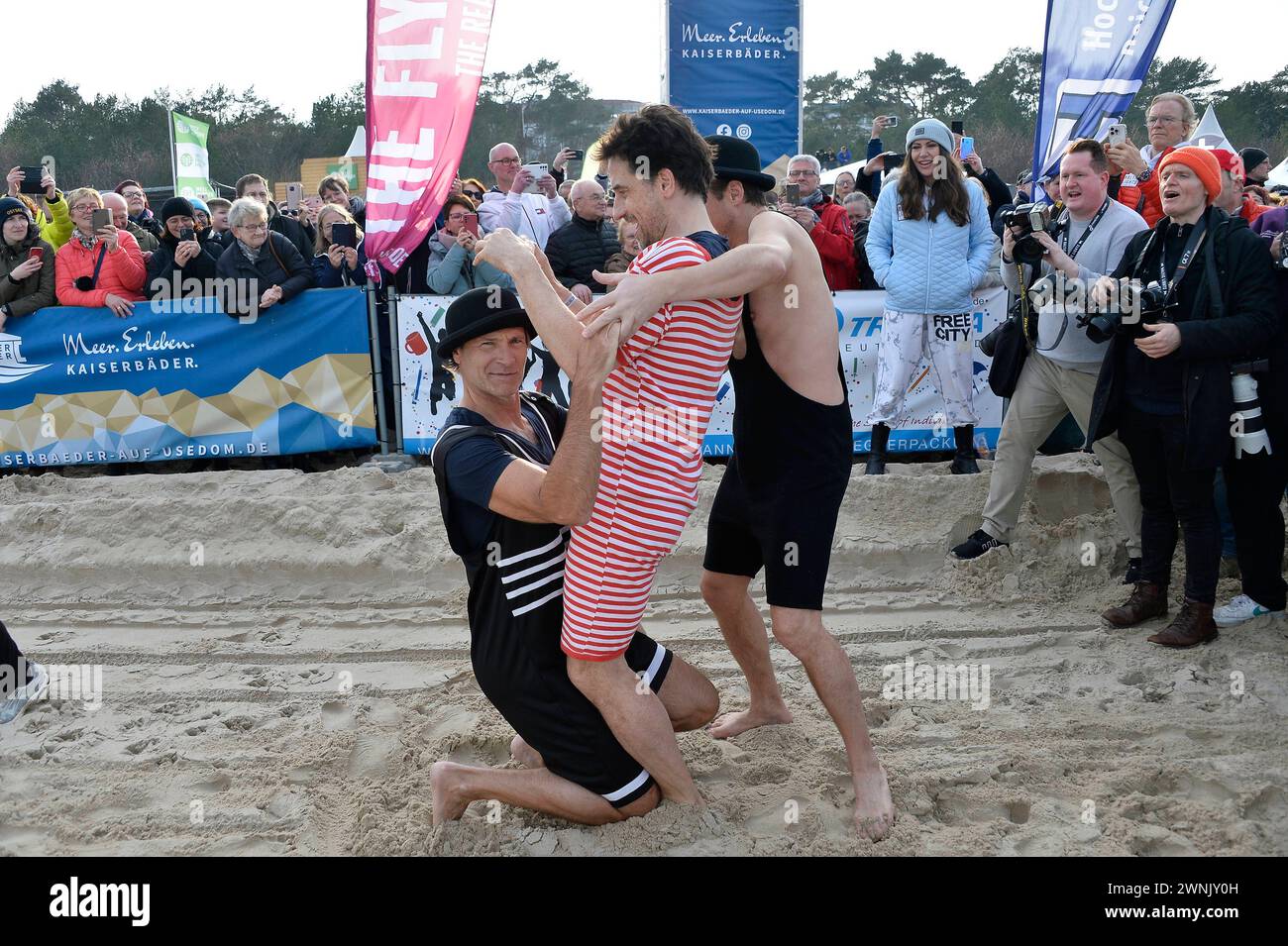 Bernhard Bettermann, Oliver Mommsen und Roman Knizka bei den Baltic ...