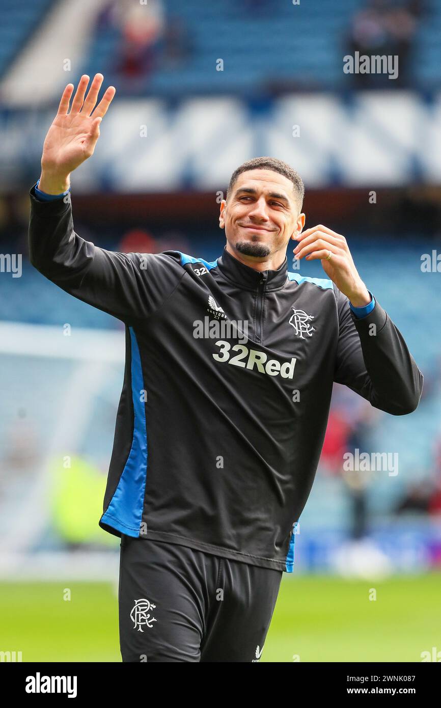 LEON BALOGUN, professional football player, playing for Rangers FC ...