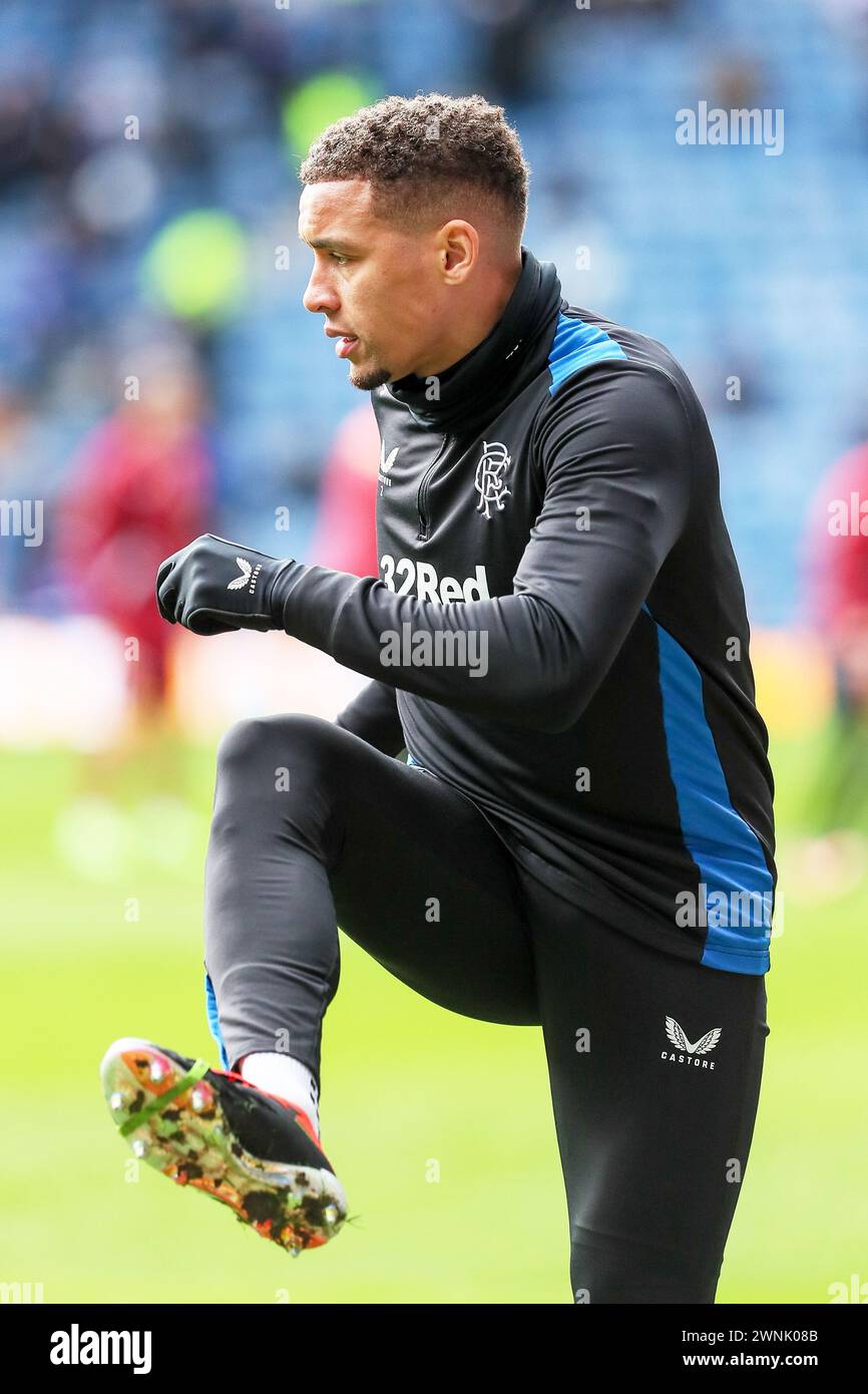 JAMES TAVERNIER, professional football player, playing for Rangers FC ...