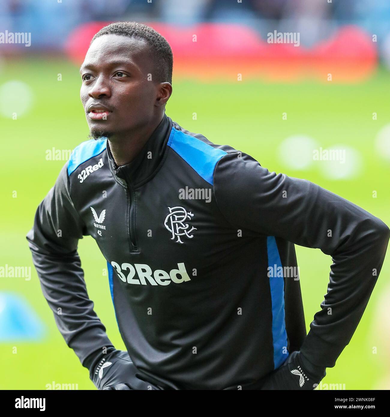 MOHAMED DIOMANDE, professional football player, playing for Rangers FC ...
