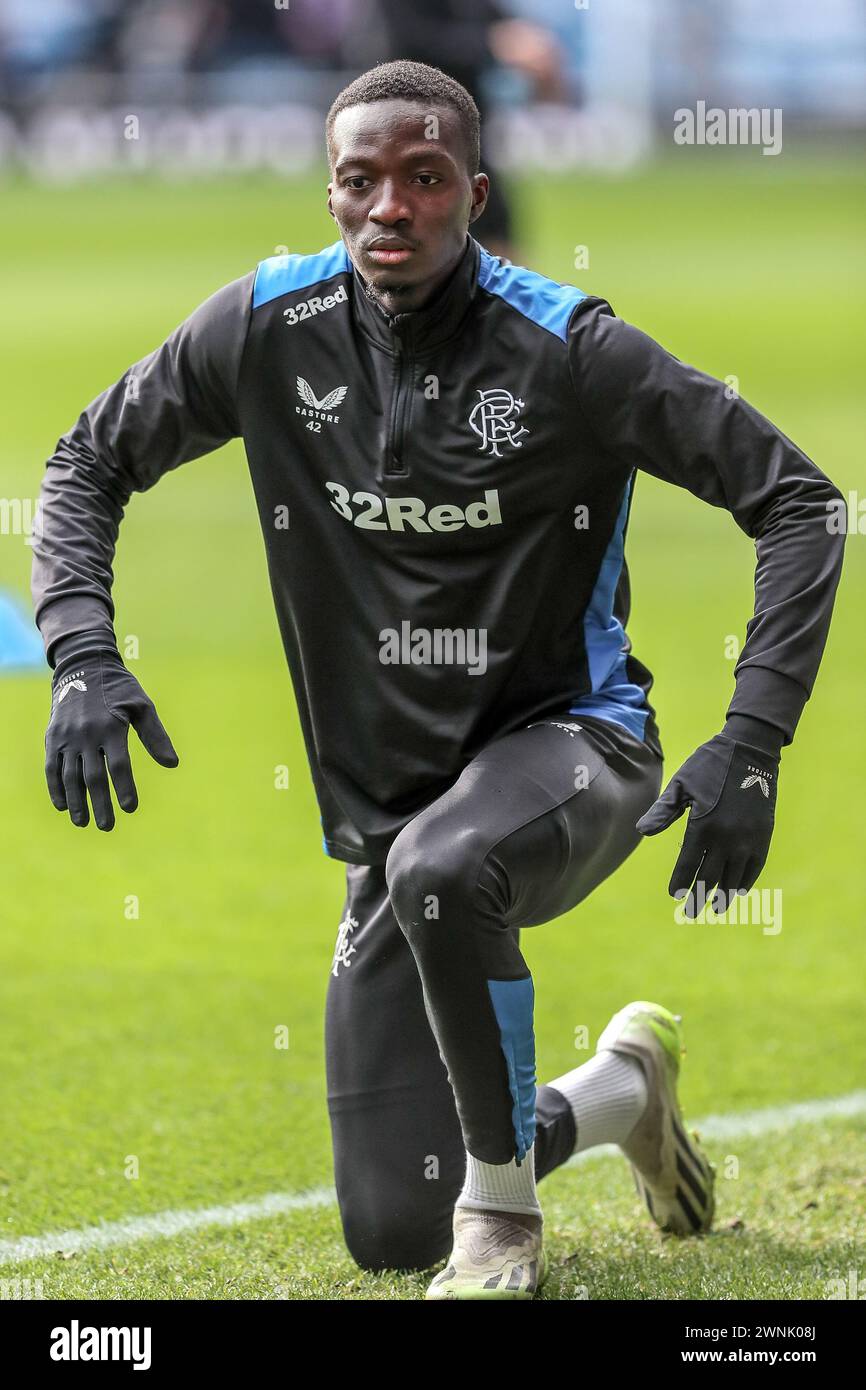 MOHAMED DIOMANDE, professional football player, playing for Rangers FC ...