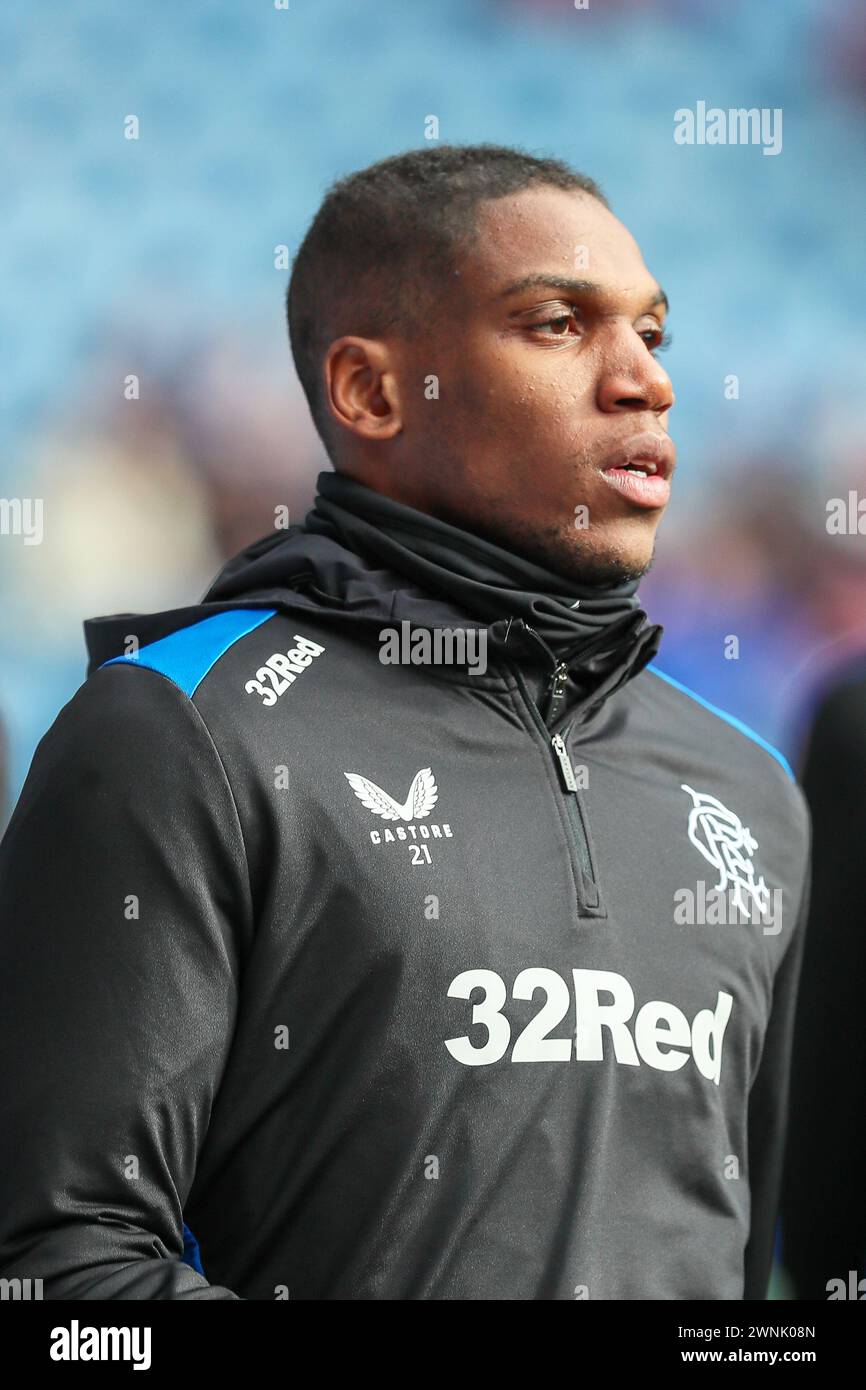 DUJON STIRLING, professional football player, playing for Rangers FC ...