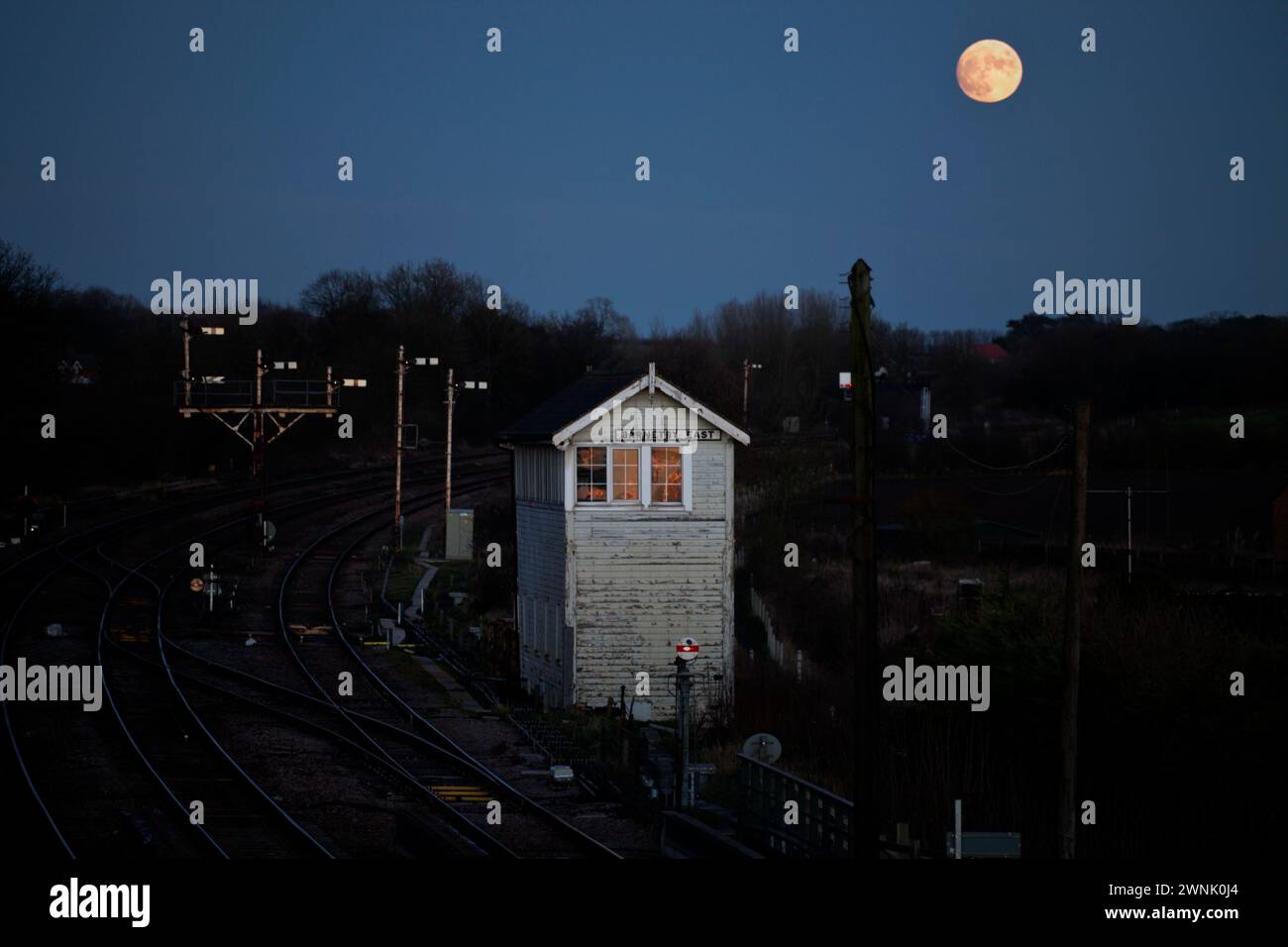 Mechanical signals hi-res stock photography and images - Alamy