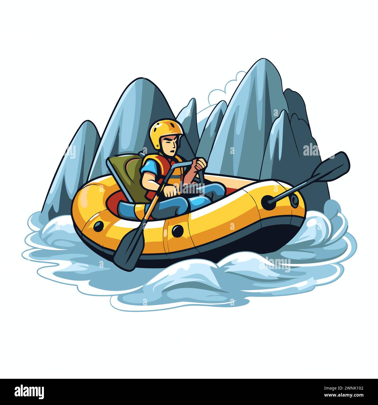 River cartoon hi-res stock photography and images - Alamy