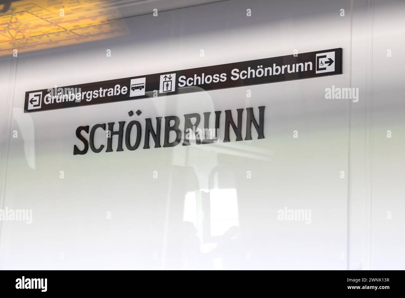 Tram station sign vienna austria hi-res stock photography and images ...