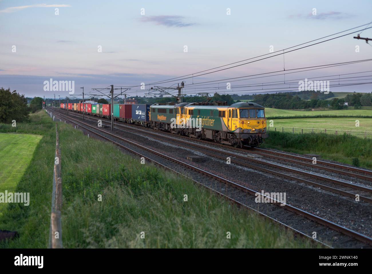Freight train on wcml hi-res stock photography and images - Alamy