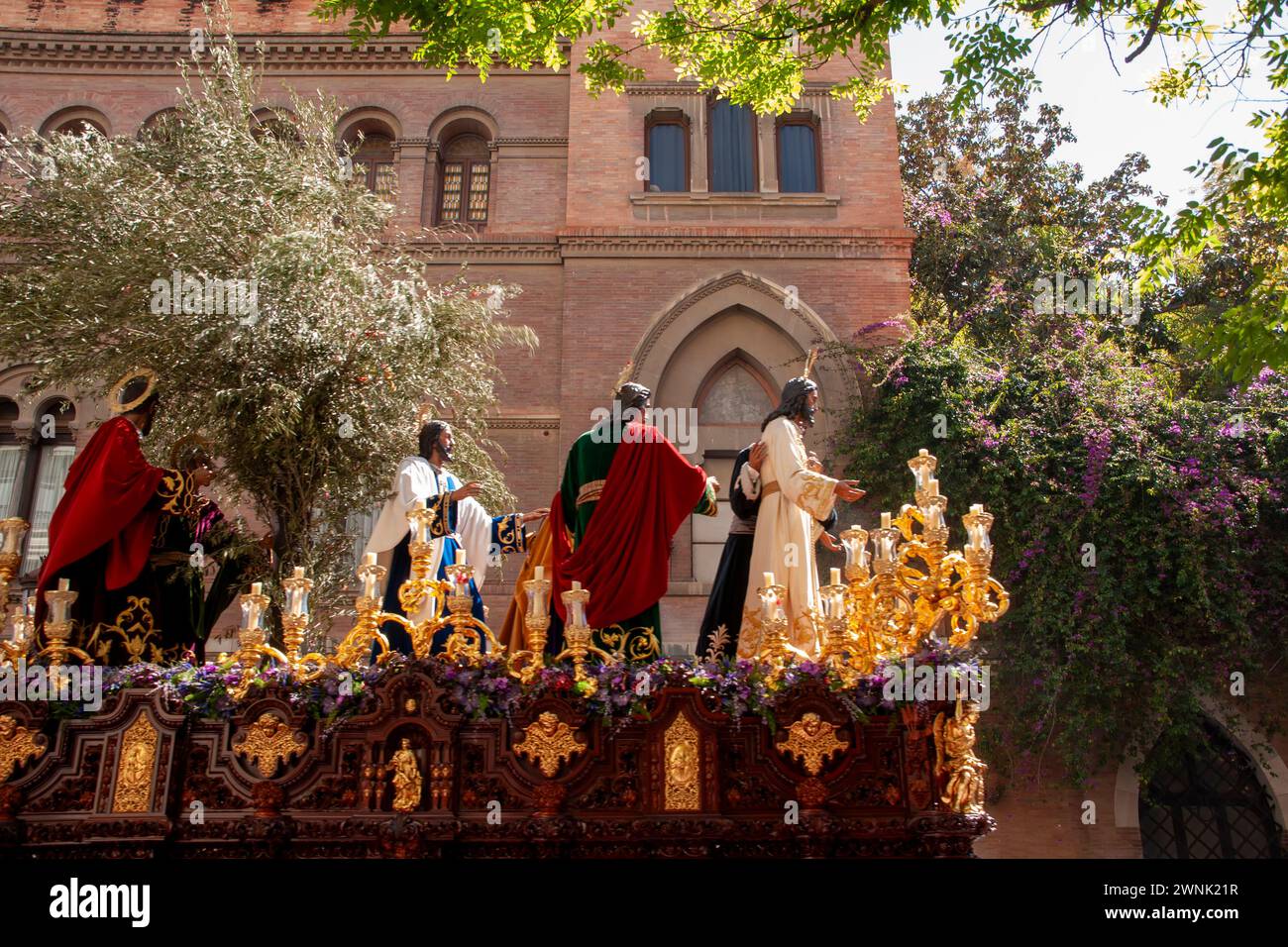 Mystery Procession of the Brotherhood of the Kiss of Judas, Holy Week ...
