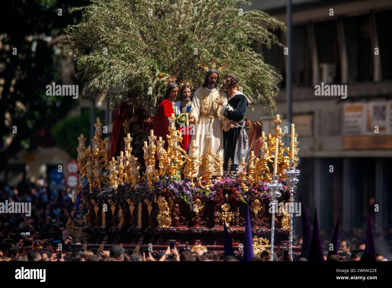 Mystery Procession of the Brotherhood of the Kiss of Judas, Holy Week ...