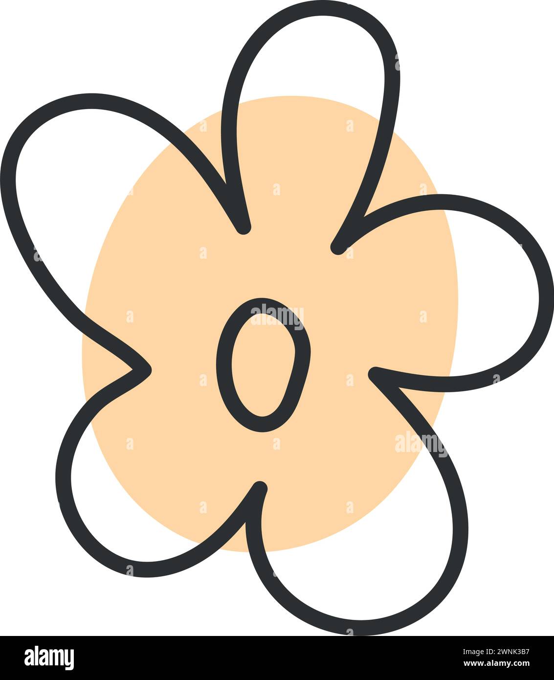 Flower sketch icon Hand Draw Vector Stock Vector Image & Art - Alamy