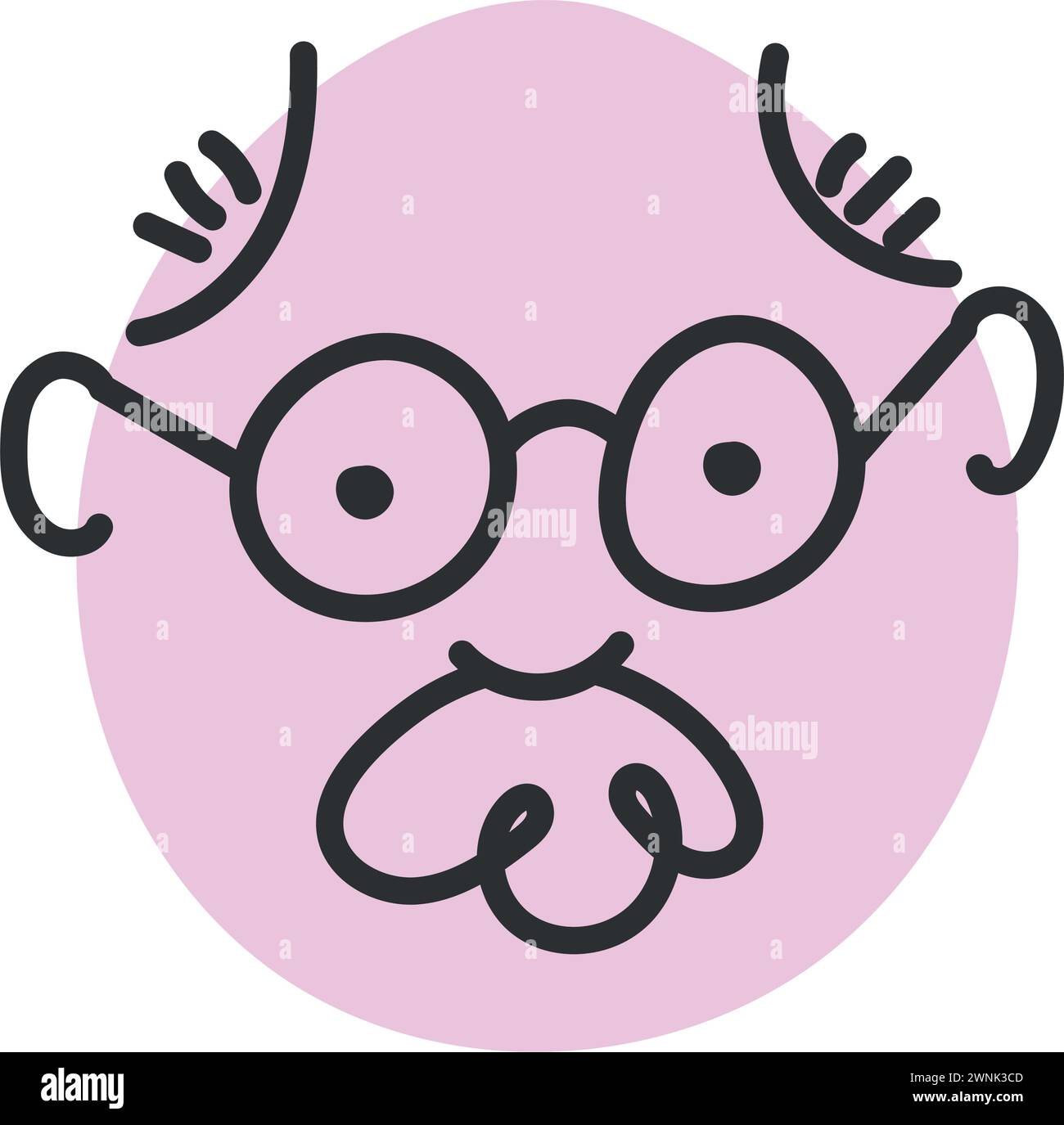 Old man sketch icon Hand Draw Vector Stock Vector Image & Art - Alamy