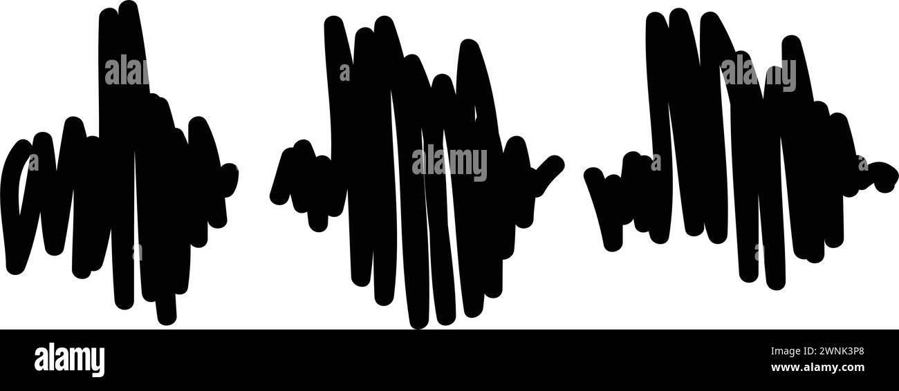 Pencil Stroke Element Grunge Charcoal Hand Drawn Hatches Scribble Marker Art Brushes Line