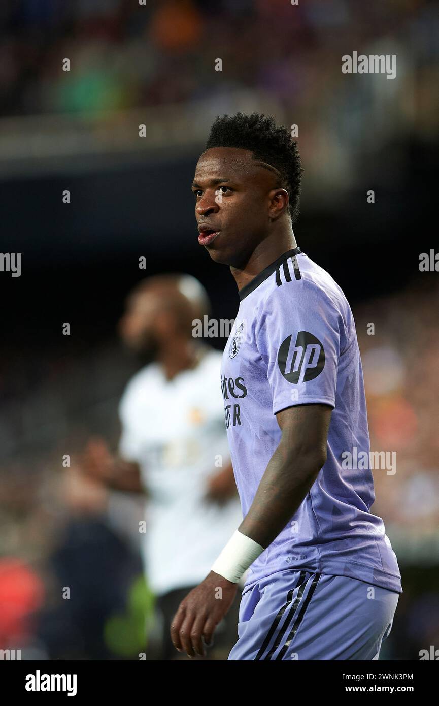 Valencia, Spain. 02nd Mar, 2024. Vini jr Vinicius Jose Paixao De ...