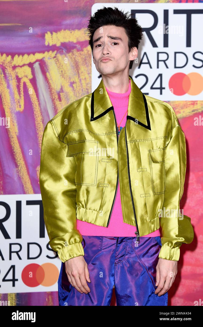 Jacob Collier bei der Verleihung der 44. BRIT Awards 2023 in der O2 ...