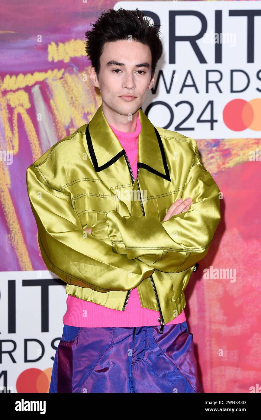 Jacob Collier bei der Verleihung der 44. BRIT Awards 2023 in der O2 ...