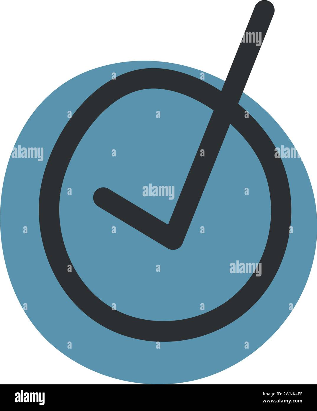 Check symbol sketch icon Hand Draw Vector Stock Vector Image & Art - Alamy