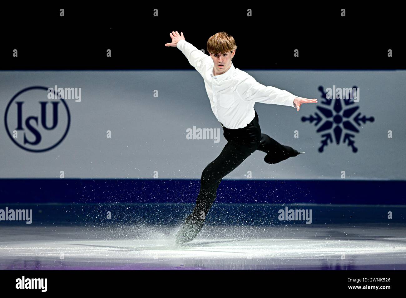 Edward APPLEBY (GBR), during Exhibition Gala, at the ISU World Junior ...