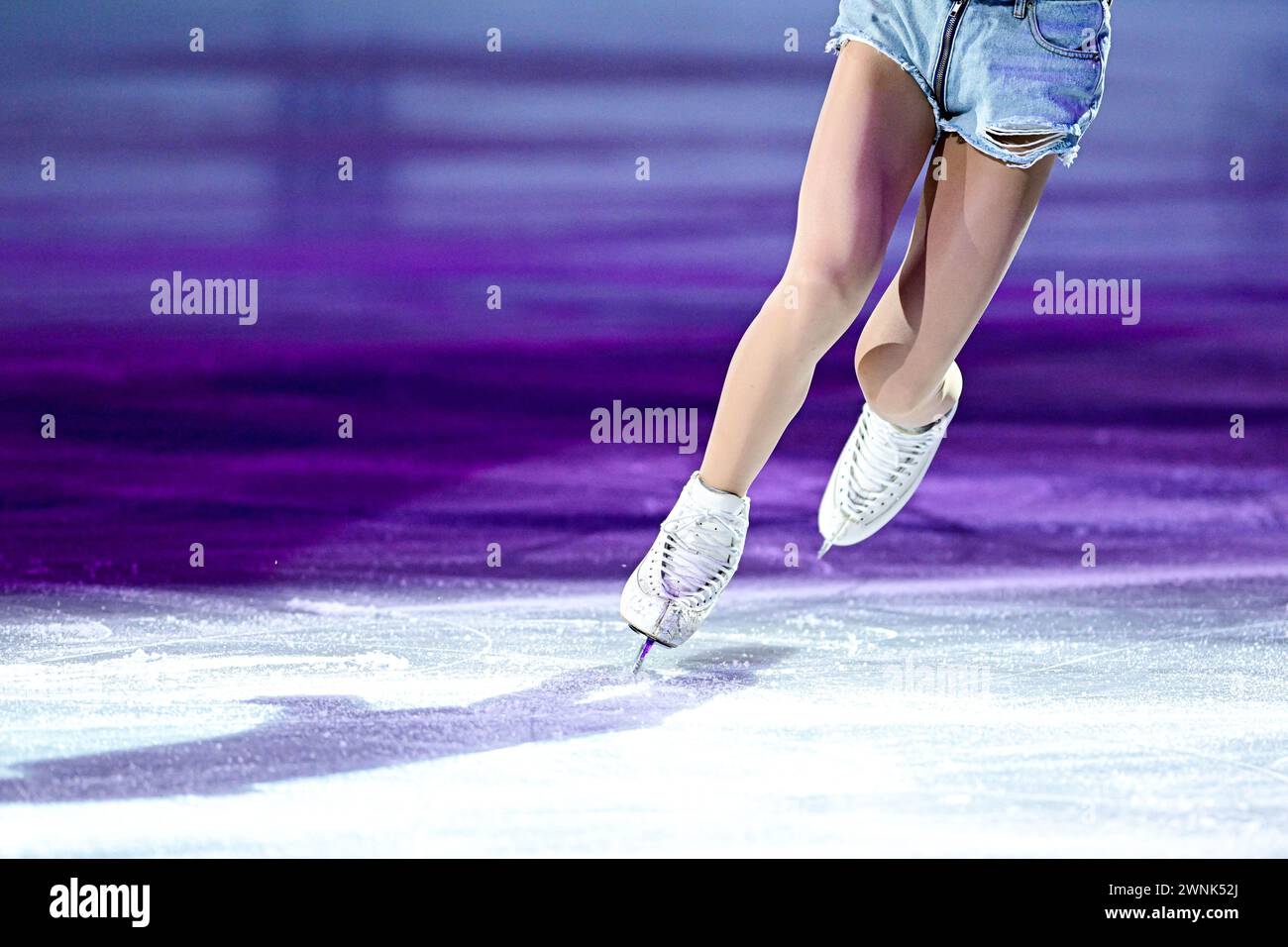 Rena UEZONO (JPN), during Exhibition Gala, at the ISU World Junior ...