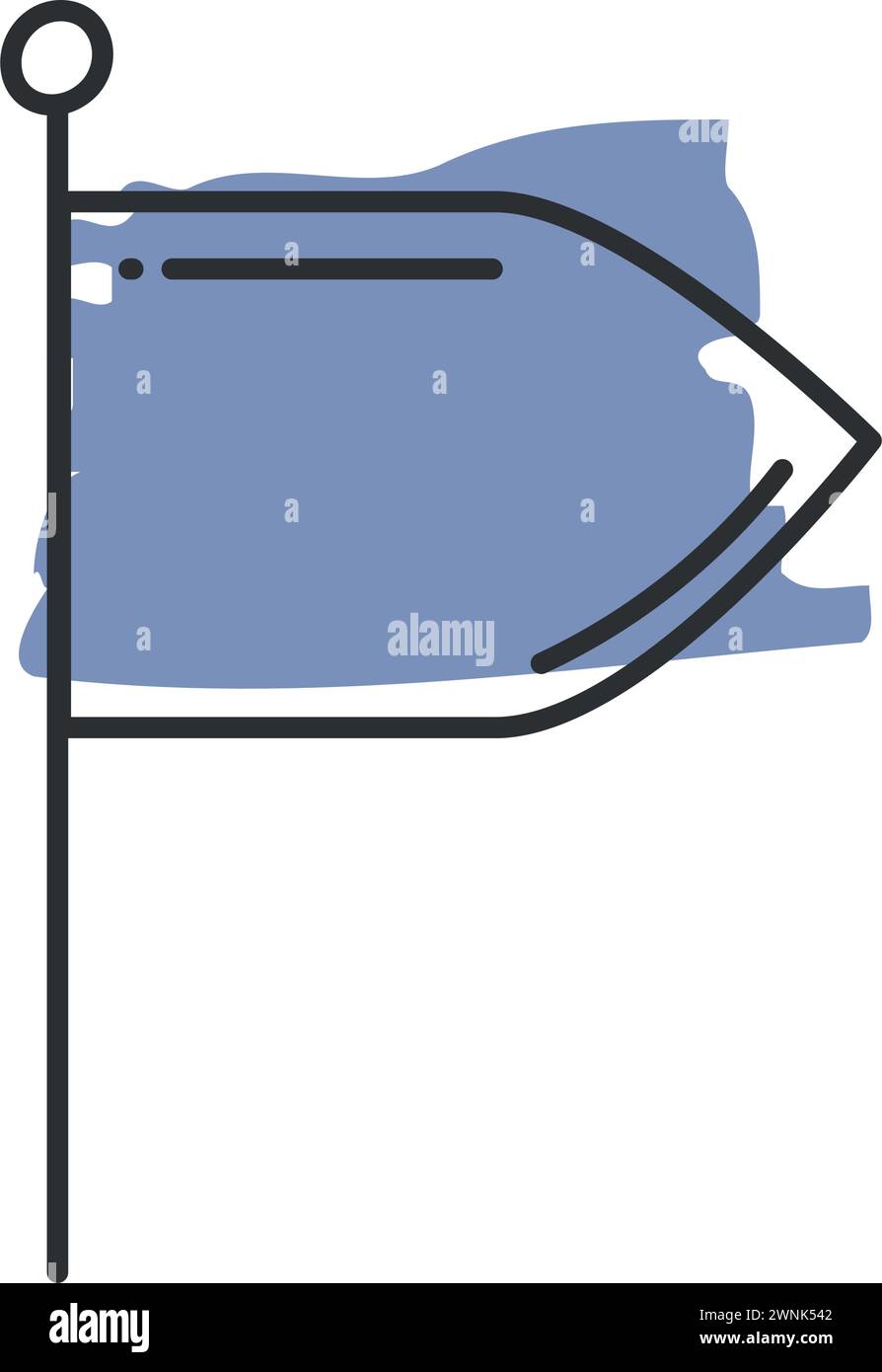 Flag sketch icon Hand Draw Vector Stock Vector Image & Art - Alamy