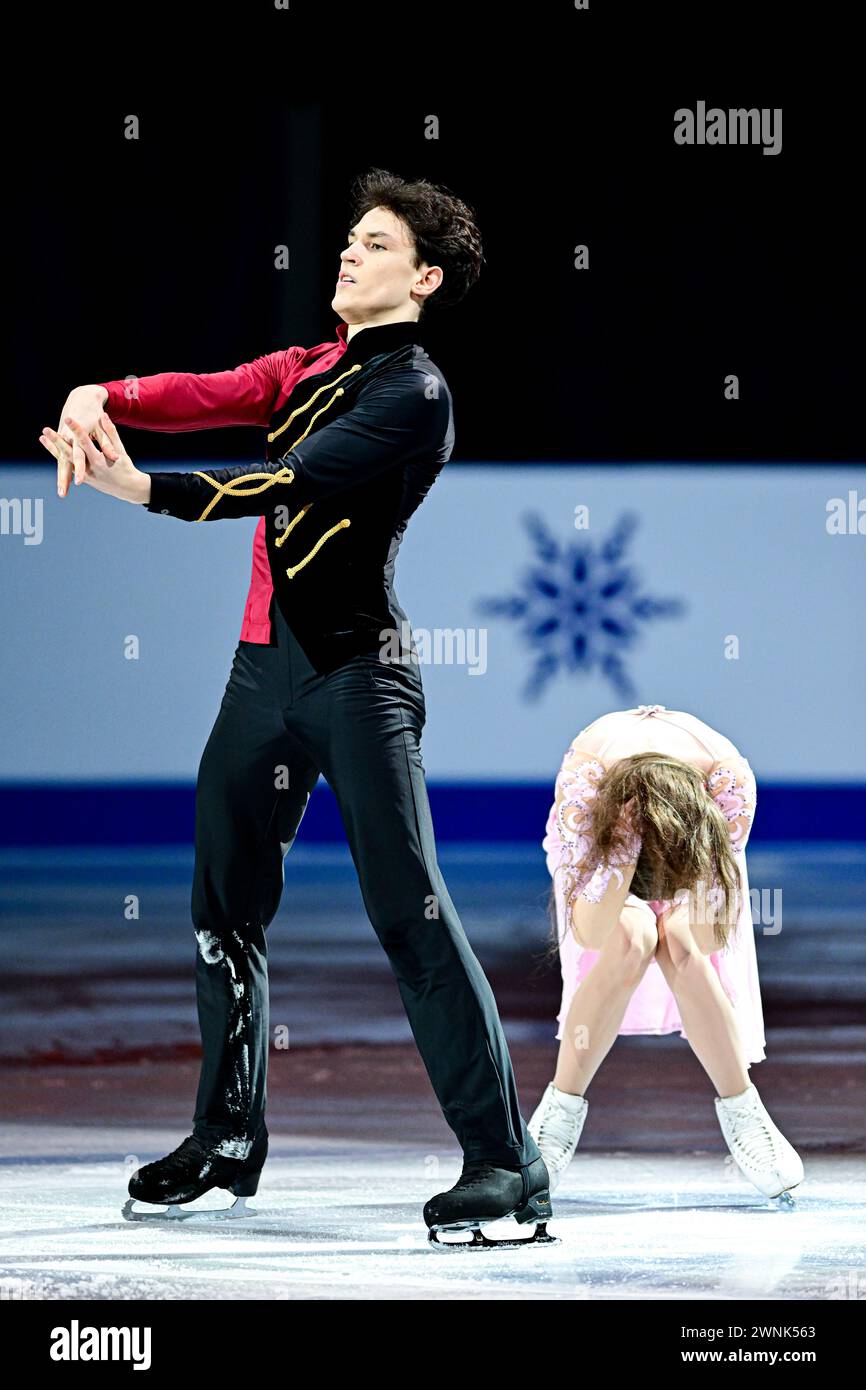 Darya GRIMM & Michail SAVITSKIY (GER), during Exhibition Gala, at the ...