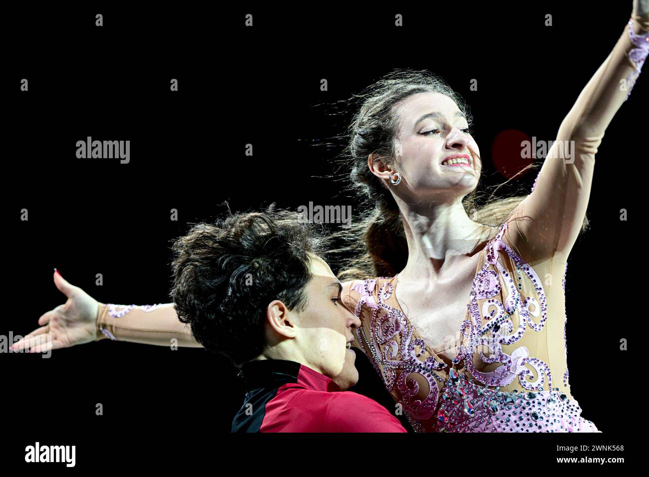 Darya GRIMM & Michail SAVITSKIY (GER), during Exhibition Gala, at the ...