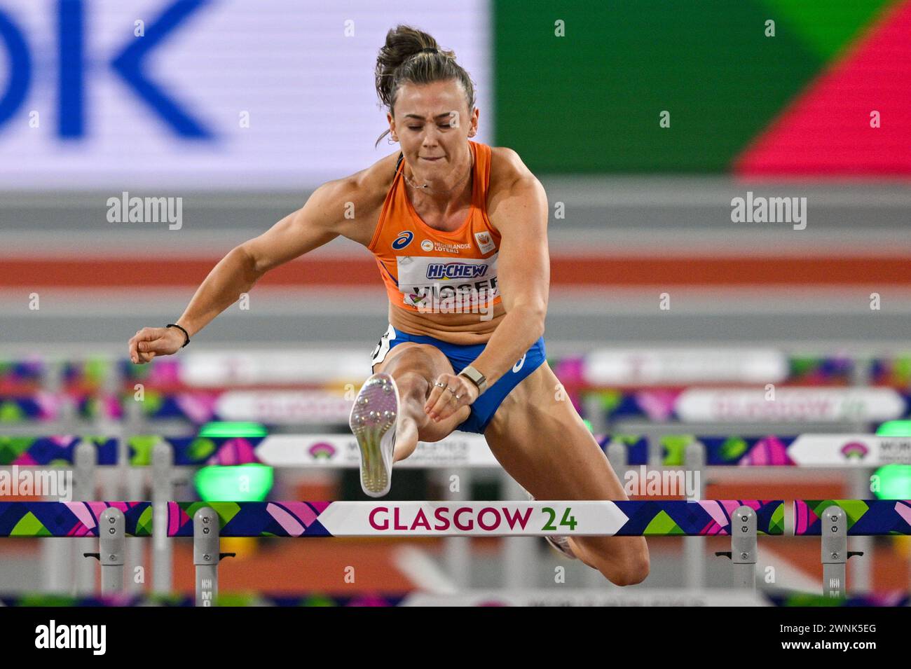 Glasgow, UK. 03rd Mar, 2024. GLASGOW, UNITED KINGDOM - MARCH 3: Nadine Visser of the Netherlands ...