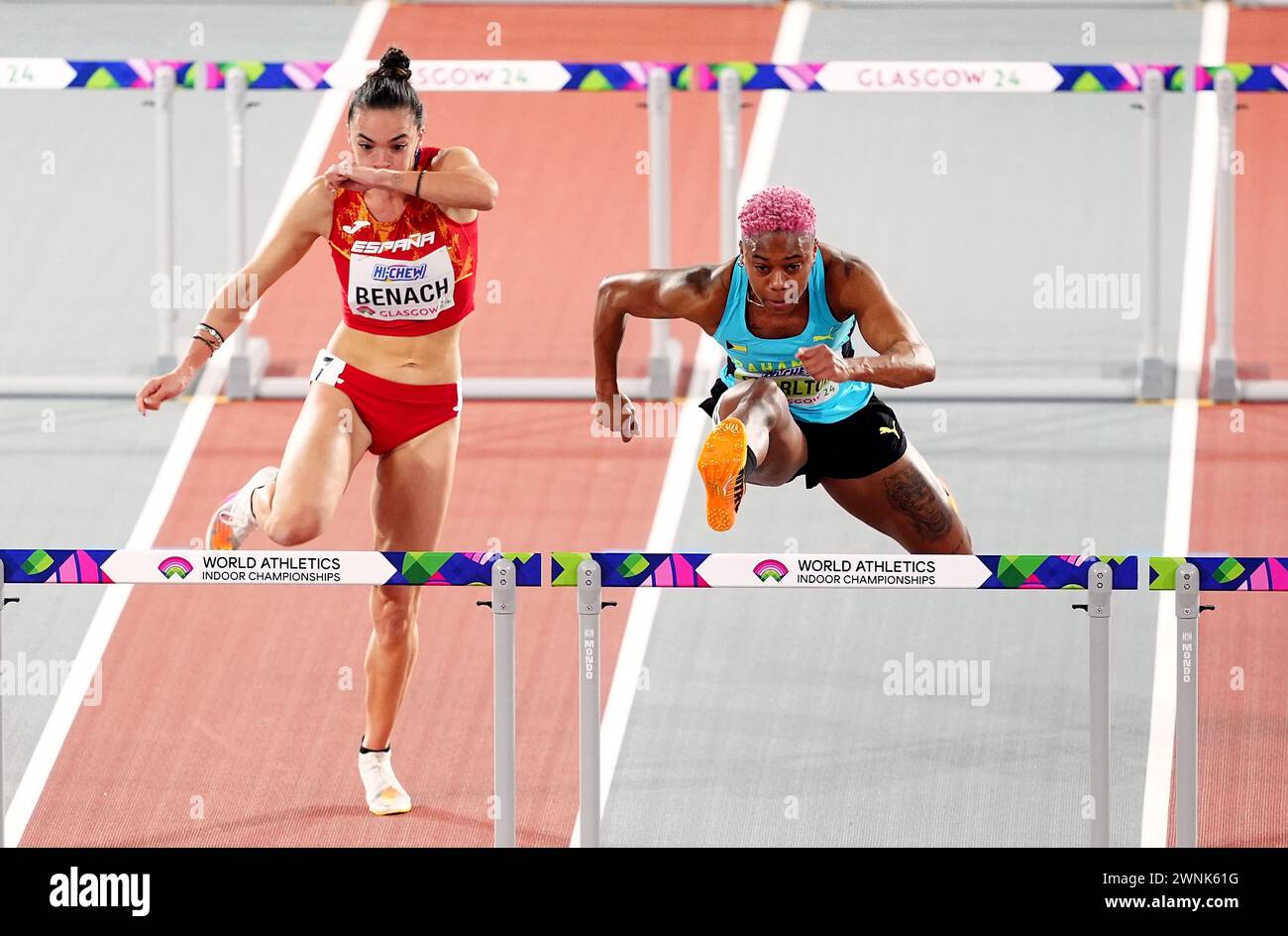 60m hurdles devynne charlton hi-res stock photography and images - Alamy