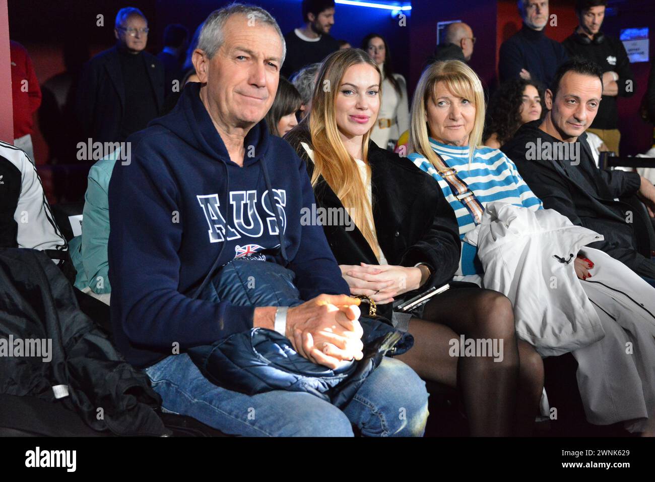 Milan, . 03rd Mar, 2024. Claudio Mangiarotti copyright rights Milan ...