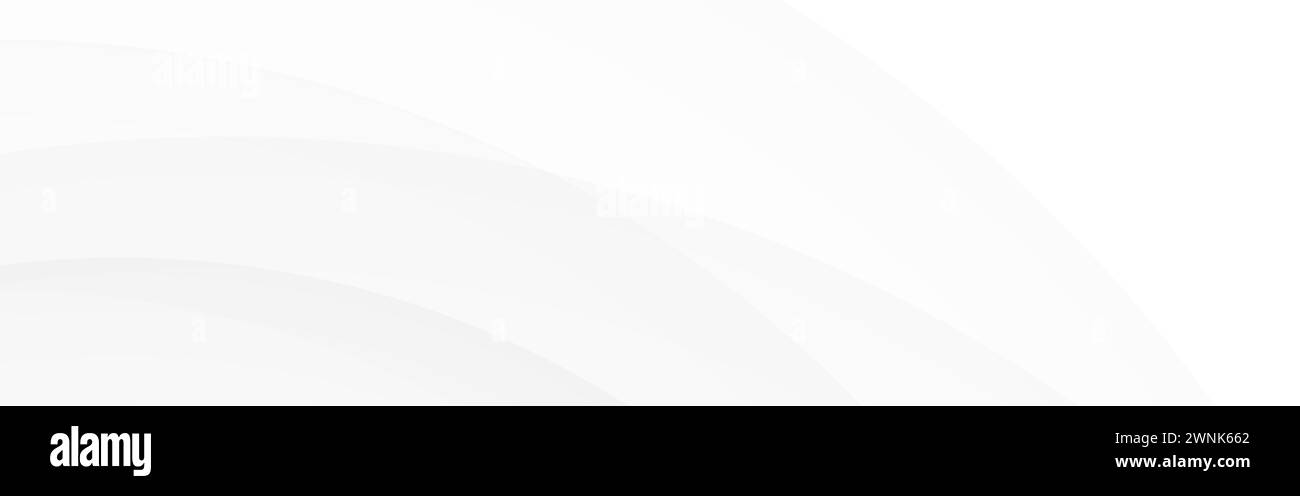 White background. Wide minimal design. Abstract texture with smooth ...