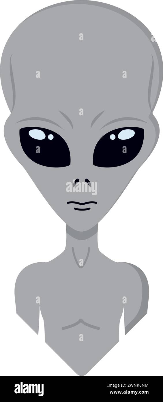 Isolated cute alien avatar Vector Stock Vector Image & Art - Alamy