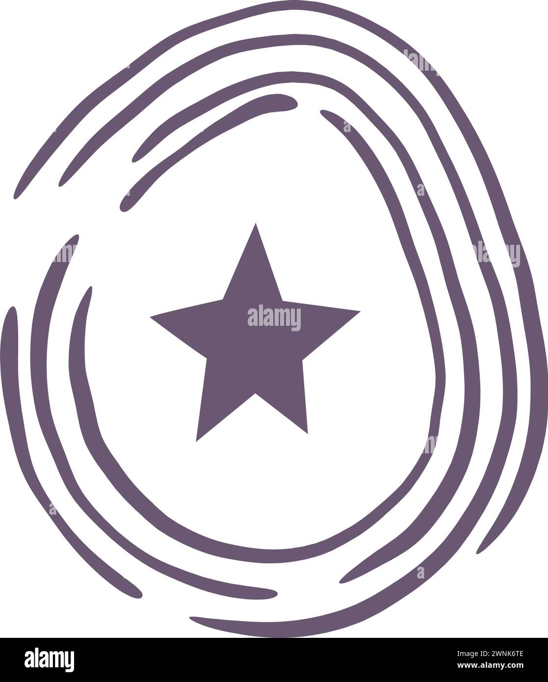 decorative stamp sketch icon Hand Draw Vector Stock Vector Image & Art - Alamy