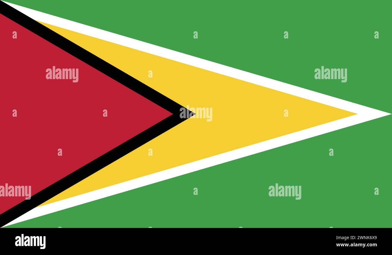 Guyana national flag georgetown guyana hi-res stock photography and ...