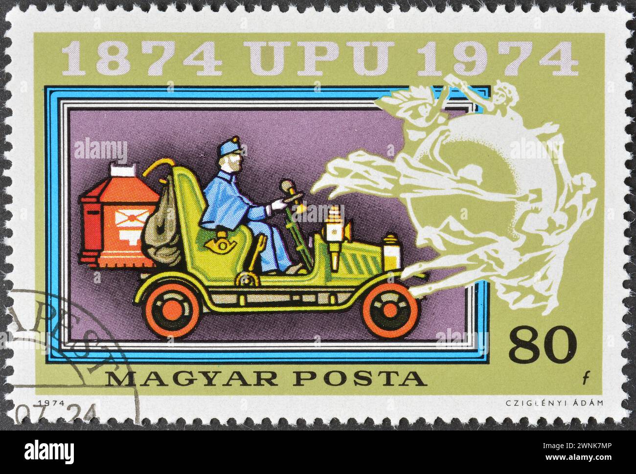 Upu postage stamp hi-res stock photography and images - Alamy