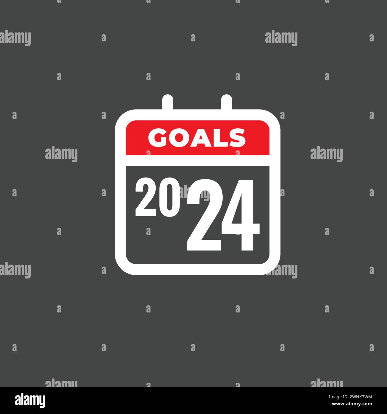 2024 SMART Goals Vector design with various Smart goal keywords Stock Vector Image & Art - Alamy