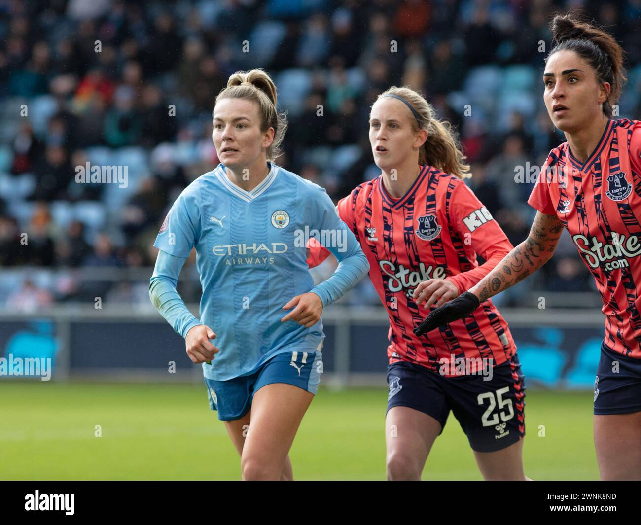 Manchester, UK. 2nd Mar, 2024. Manchester City striker Lauren Hemp (11 ...