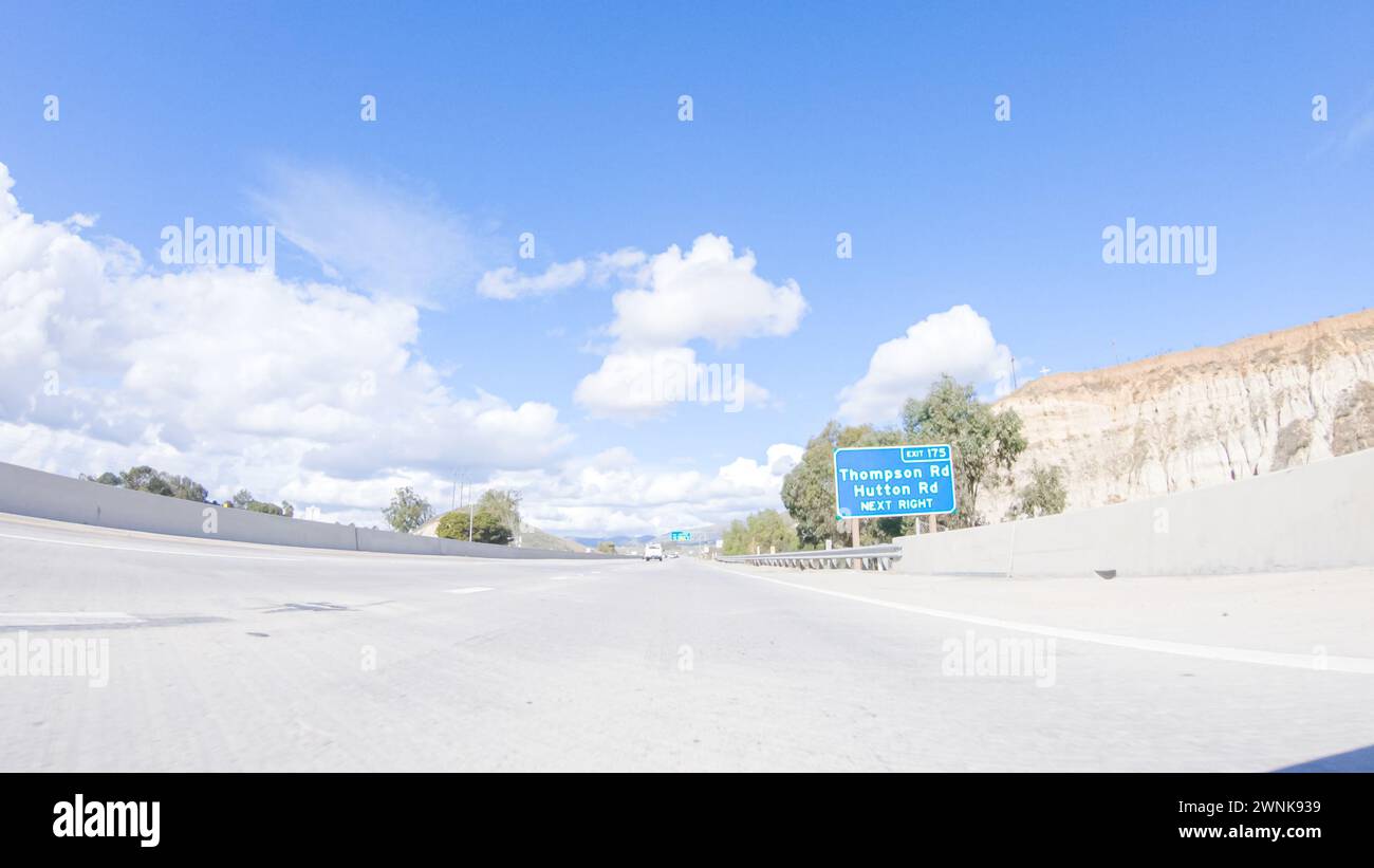 Highway 101 california pov hi-res stock photography and images - Alamy